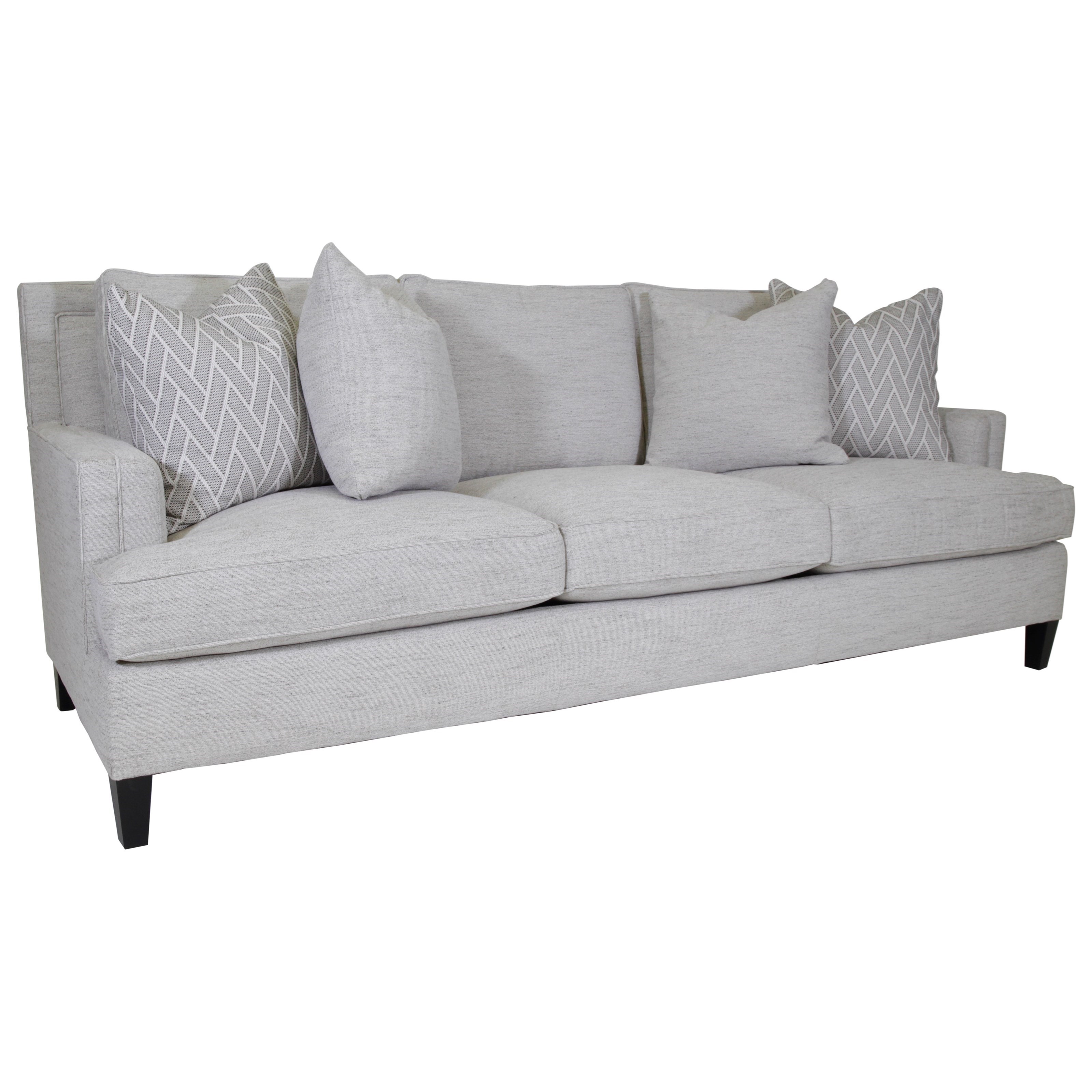 Bernhardt Addison B1487 1011-002 WDF - 751 Mocha Addison Fabric Sofa | Belfort Furniture | Uph ...